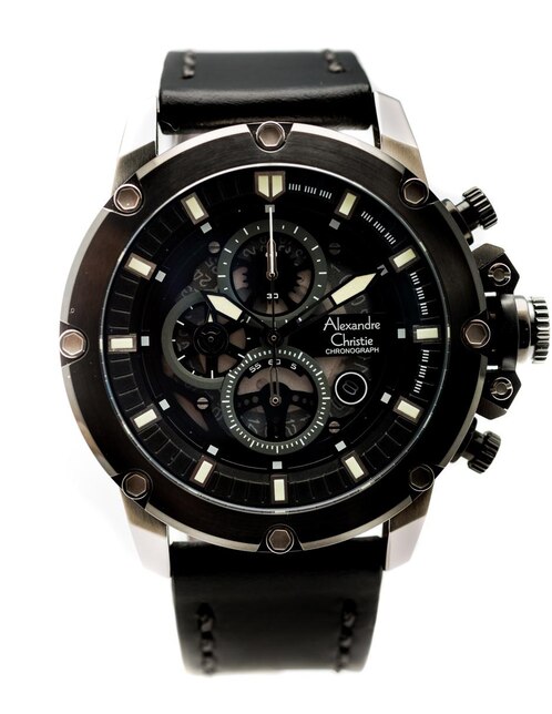Reloj Para Caballero Alexandre Christie Sport 6416MCLTBBA1 Negro Reloj Para Caballero Alexandre Christie Sport 6416MCLTBBA1 Negro