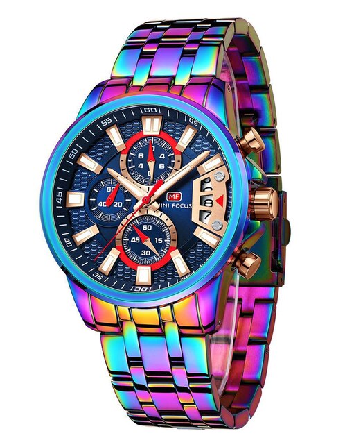 Reloj Mini Focus para hombre CASUAL CON FECHADOR 4
