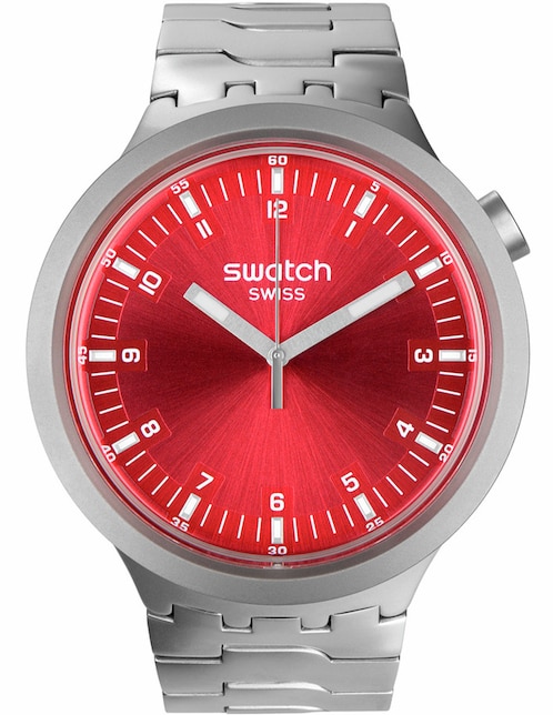 Reloj Swatch Scarlet Shimmer unisex SB07S104G 1