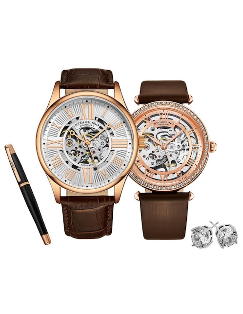 Reloj Stuhrling Legacy unisex Set 3942.4 / 4022.4 1