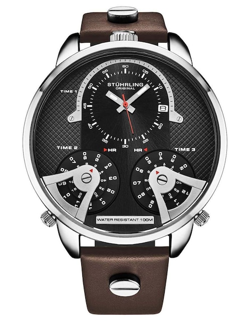 Reloj Stuhrling Terratime para hombre 4051.1 1