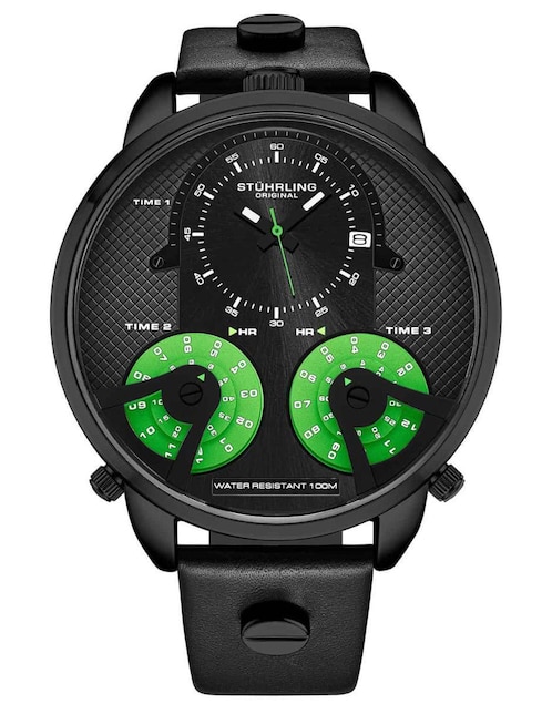 Reloj Stuhrling TerraTime para hombre 4051.3 1