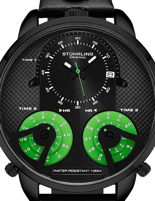 Reloj Stuhrling TerraTime para hombre 4051.3 2