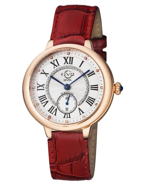 Reloj Gevril Suizo para mujer Rome Diamond 12201 1