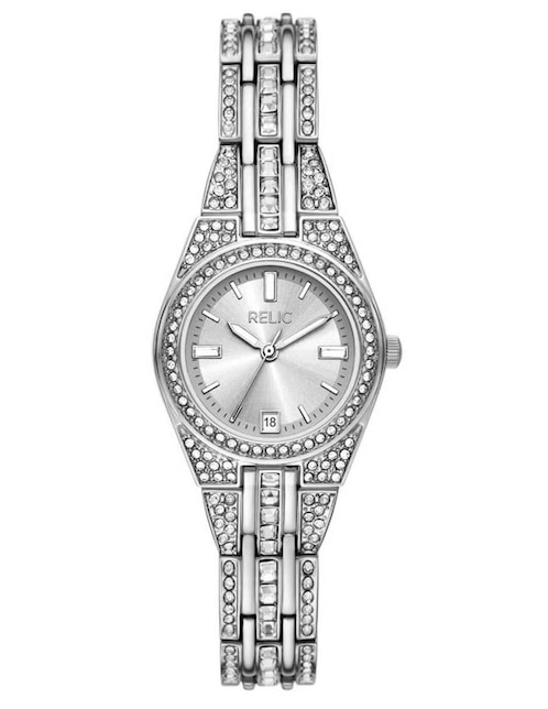 Reloj Relic Queen's court pavé para mujer ZR12673 1