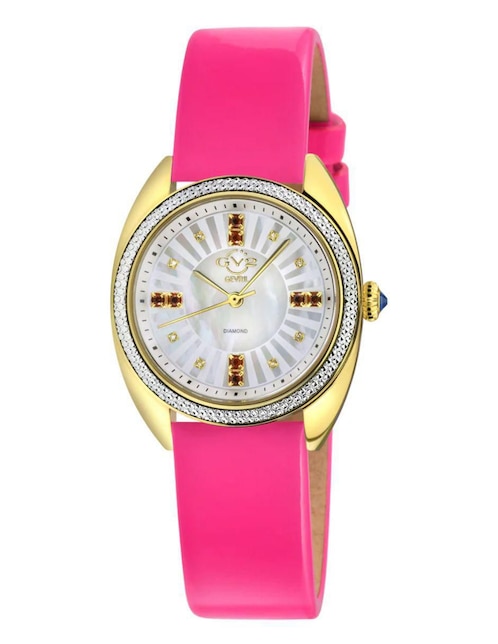 Reloj Gevril Palermo Diamond Gemstone Suizo para mujer 13102-8 1
