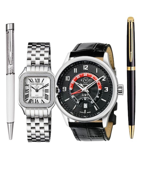 Reloj Gevril Milan & Giromondo unisex 12110B & 42303 1