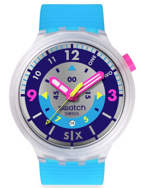 Reloj Swatch 2510 Neon unisex SB01K400 1