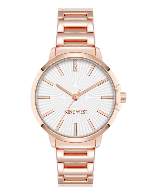Reloj Nine West Rose Gold Collection para mujer NW3334SVRG 1