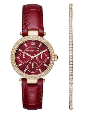 Box set de reloj Michael kors parker para mujer mk6451
