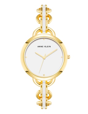 Reloj Anne Klein Gold Collection para mujer ak4092wtgb