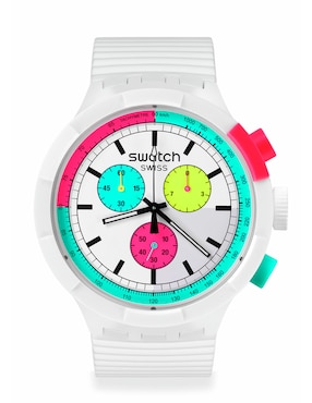 Reloj Swatch Big bold chrono biosourced unisex Sb06w100