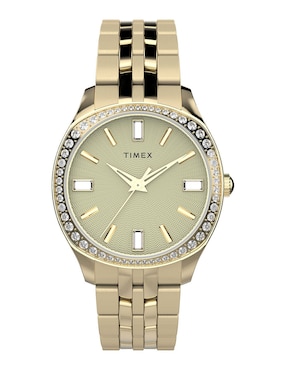 Reloj Timex Ariana Crystal 3-Hand para mujer tw2w17600vt