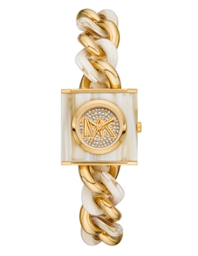 Reloj Michael Kors Mk Chain Lock para mujer Mk4809
