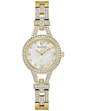 Reloj Bulova Cristales para mujer 98l325
